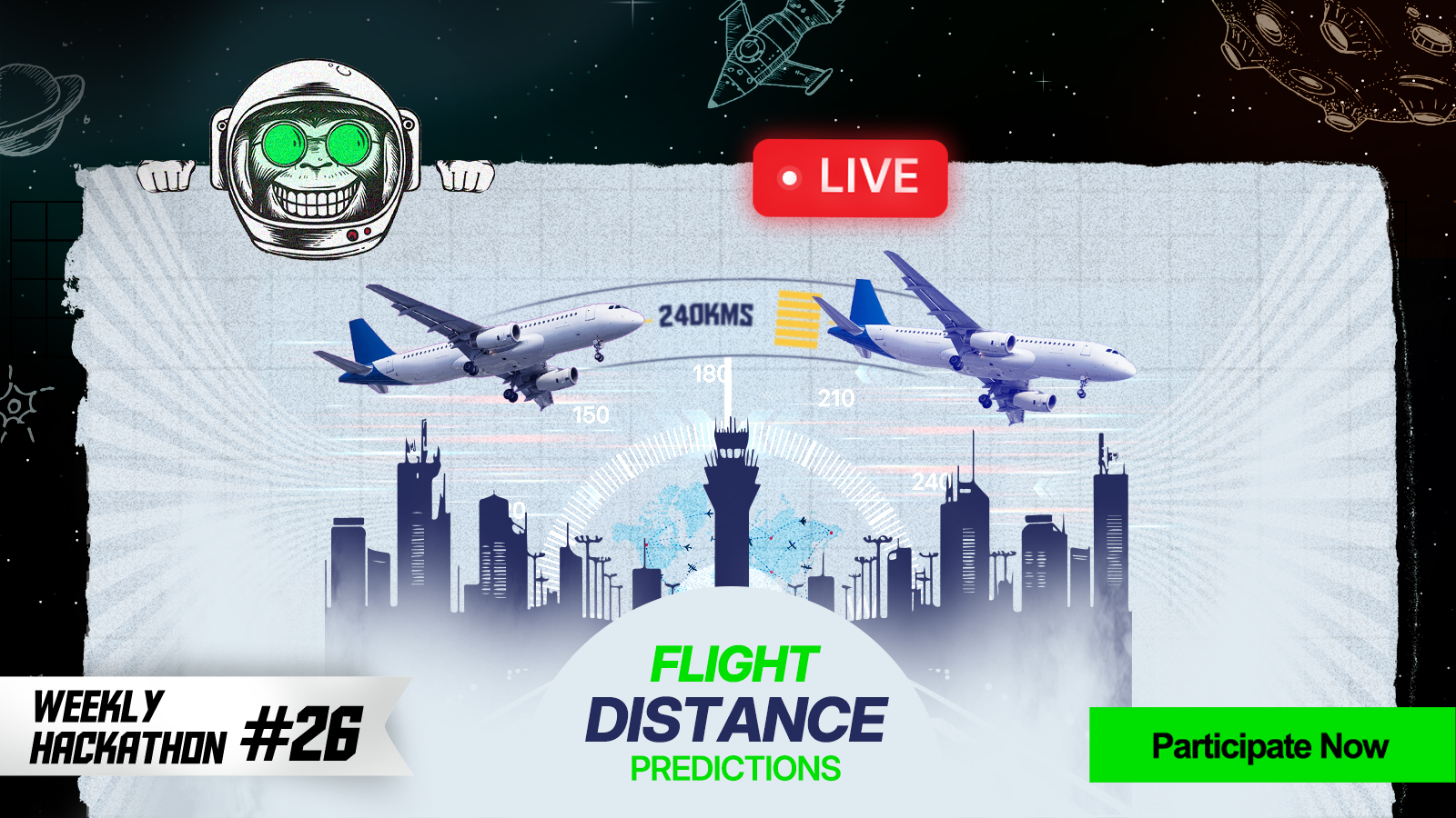 Flight Distance Predictions | Hackathon Hackathon | MachineHack